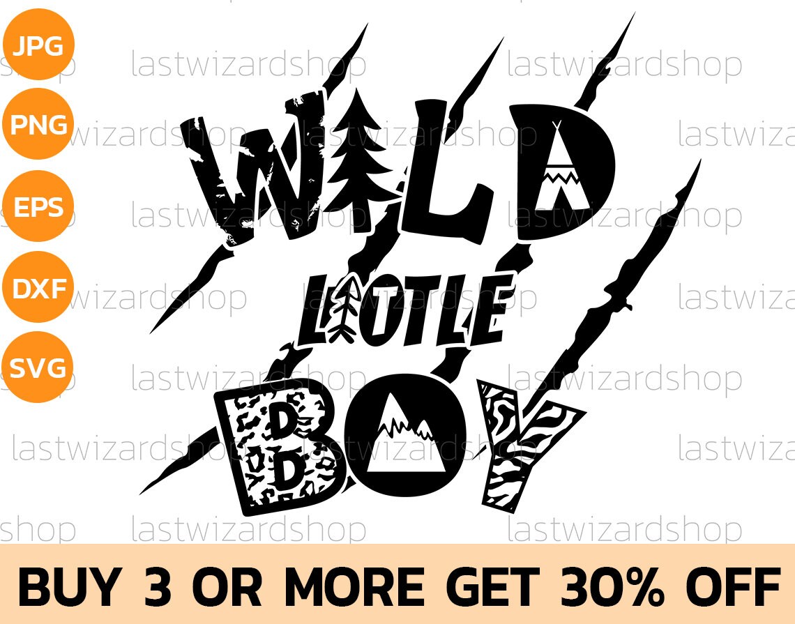 Wild Little Boy Svg Camping Svg Adventure Svg Baby Boy - Etsy