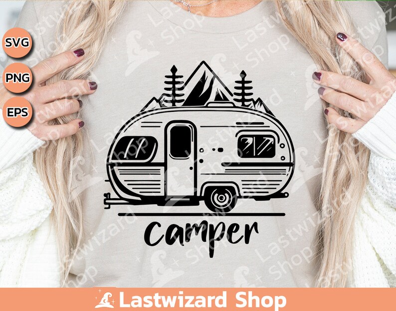 Camper Svg Camping Svg Adventure Svg Travel Backpacking - Etsy