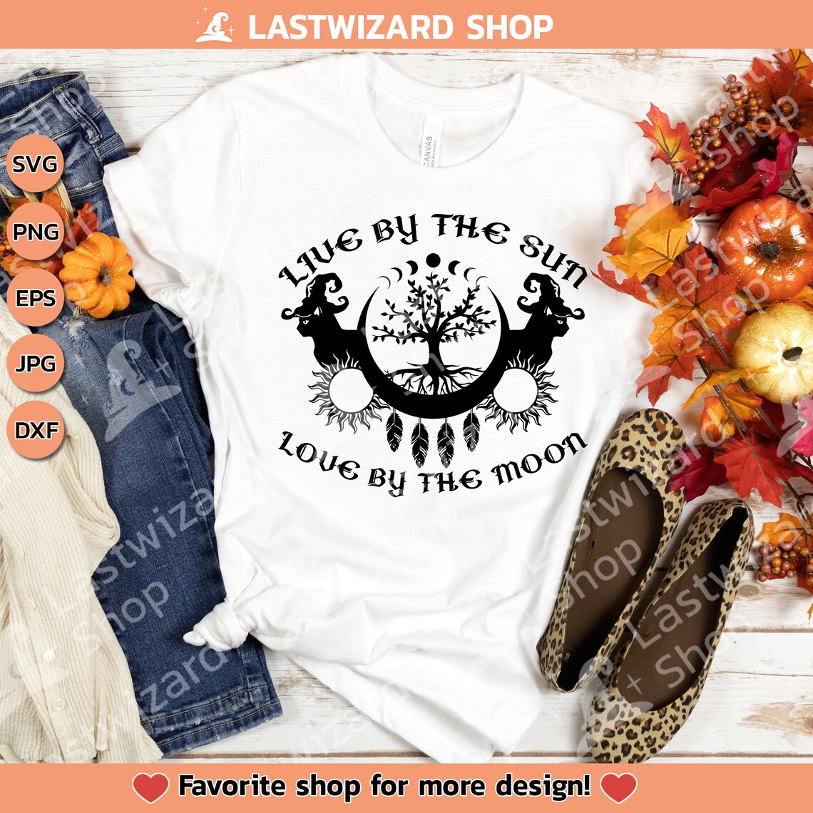 Witch Tree of Life SVG: Boho Sun & Moon Design (digital Download) - Etsy