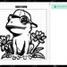 Frog With Cap and Flower Svg Swamp Svg Frog Sound Svg - Etsy