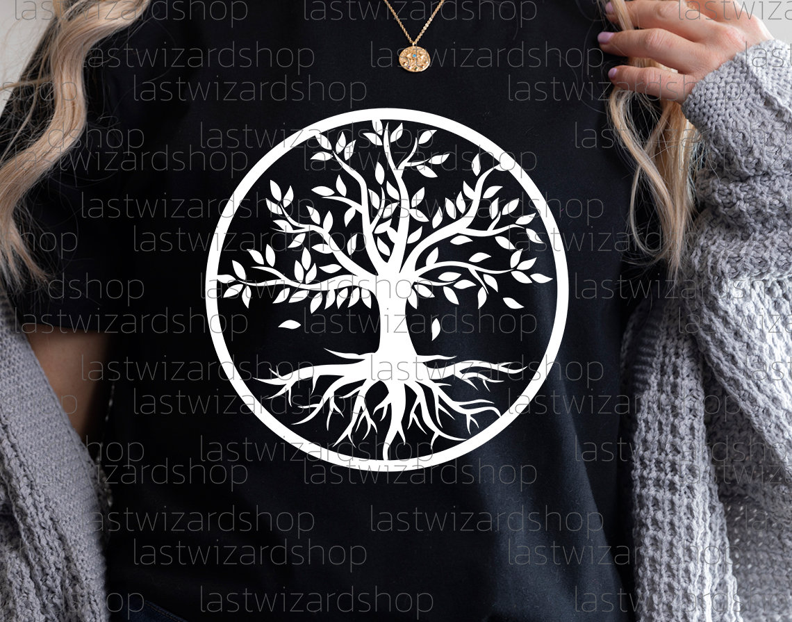 Tree of Life Svg Spirituality Svg Wisdom Svg Mystical Svg - Etsy