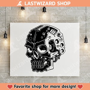 Robot Engineer Skull Svg, Mechanical Engineering Svg, Electrical ...