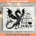 I'm Not A Bookworm I'm A Book Dragon Svg Png Dxf, Book Quote, Bookmark ...