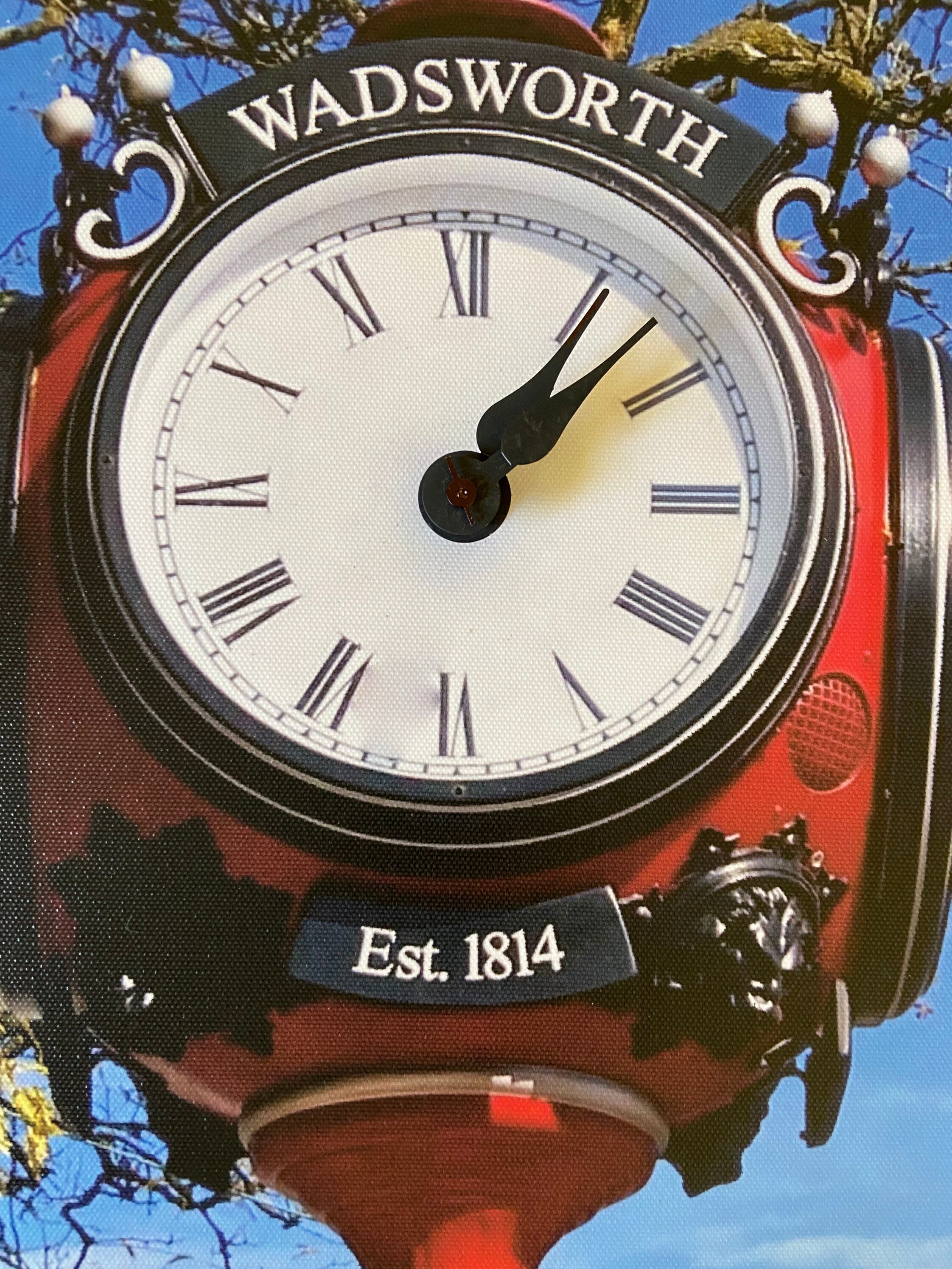 Wadsworth City Clock w/working Clock - Etsy