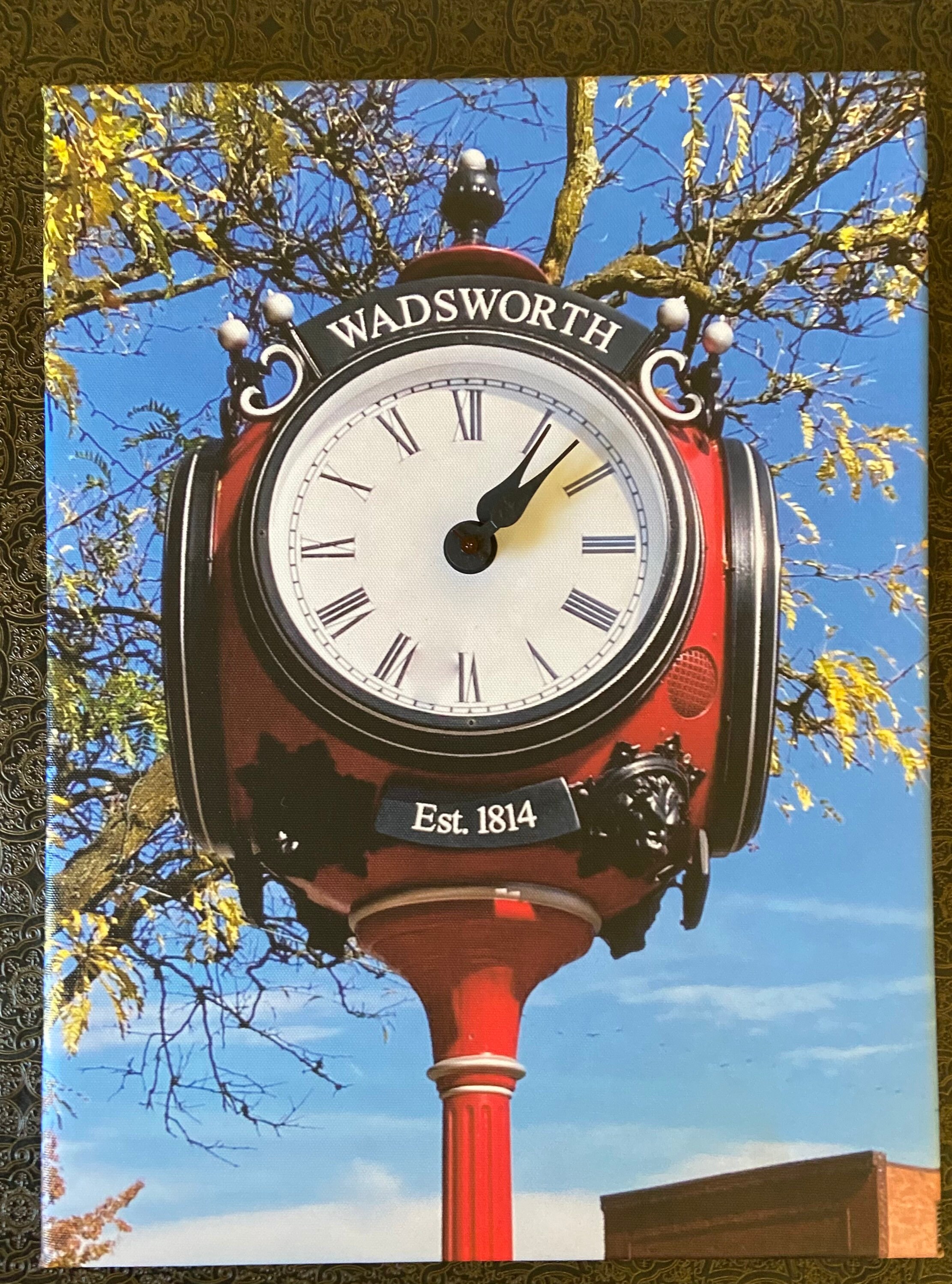 Wadsworth City Clock w/working Clock - Etsy