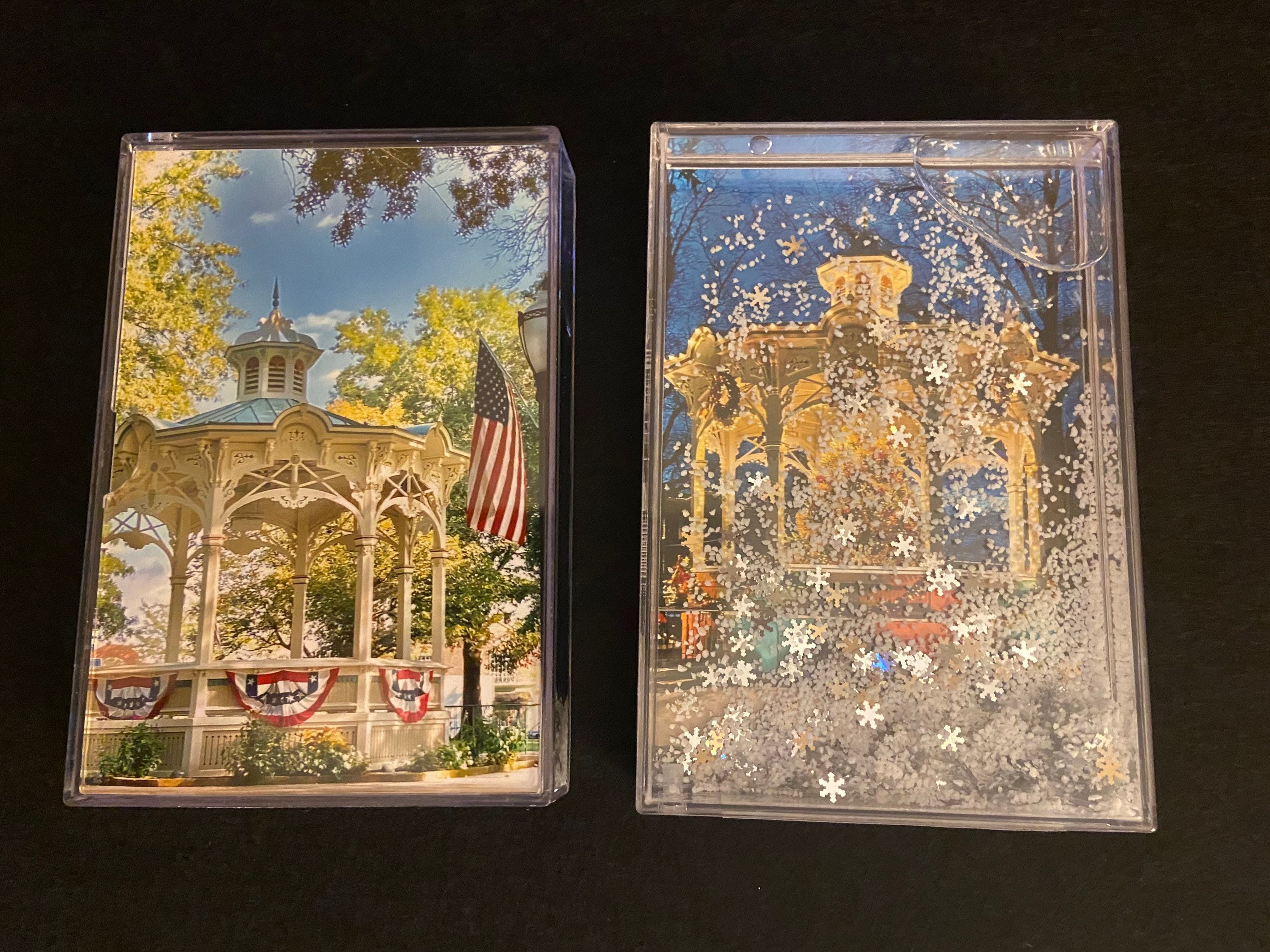 Snow "globe" Frame, Double Season - Etsy