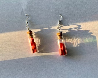 Message Earrings | Etsy