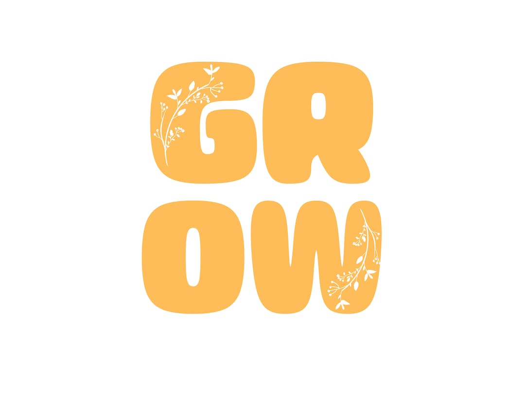 GROW Poster, Classroom Decor, Motivational Wall Art (24x32 or 36x48) - Etsy