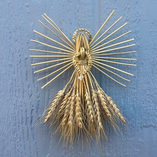 Traditional Blackbeard Wheat Angel - Etsy