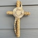 Hand-woven Spiral Wheat Cross - Etsy