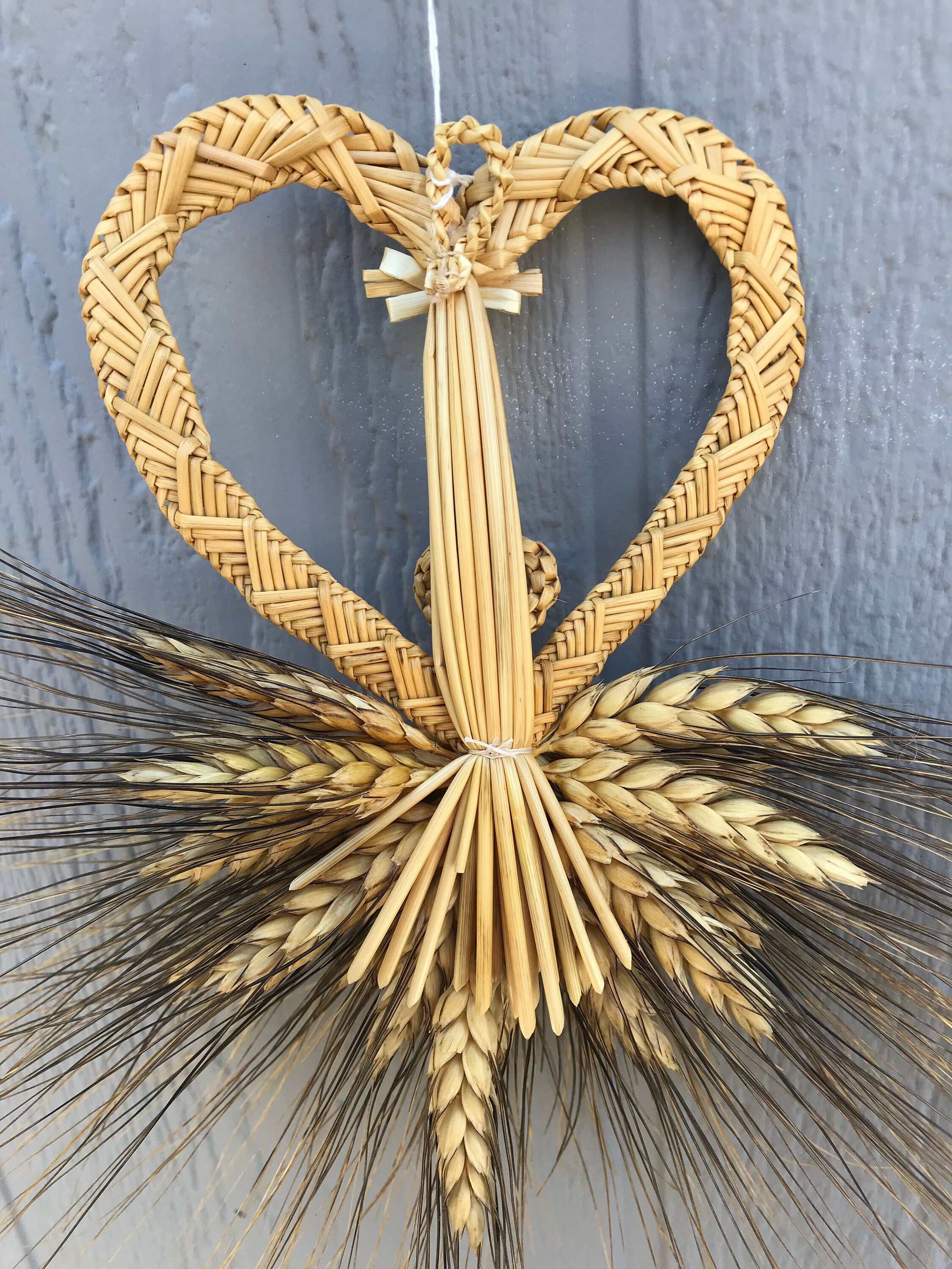 Blackbeard Wheat Diamond Plaited Heart - Etsy