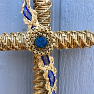 Hand-woven Spiral Wheat Cross - Etsy