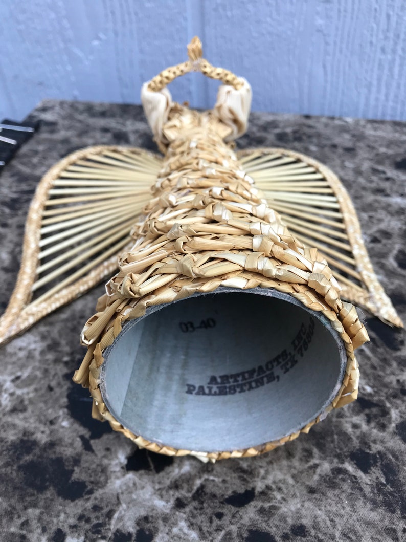 Free Standing or Tree Top Angel Wheat Angel - Etsy