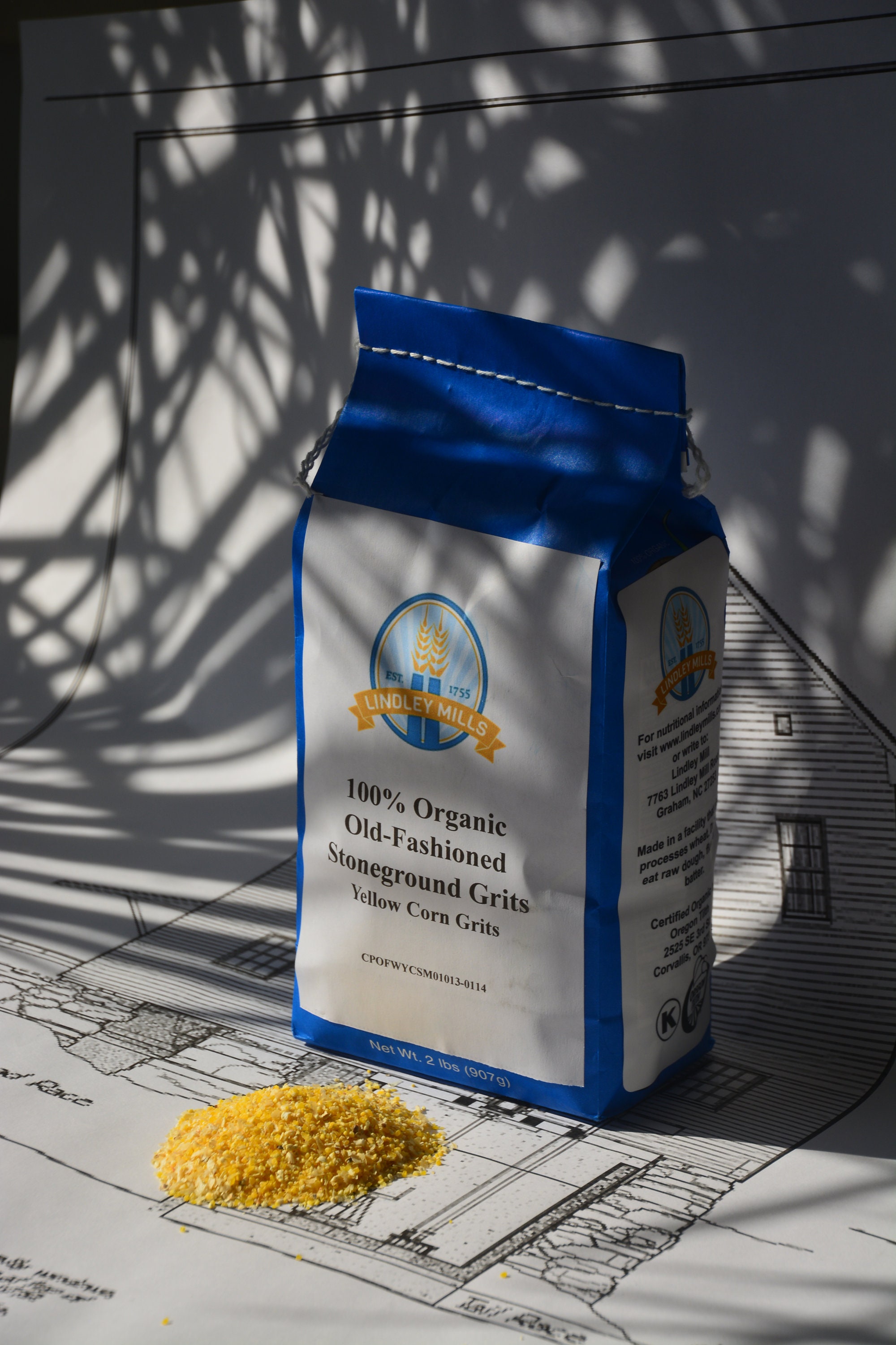 ORGANIC GRITS Lindley Mills - Etsy
