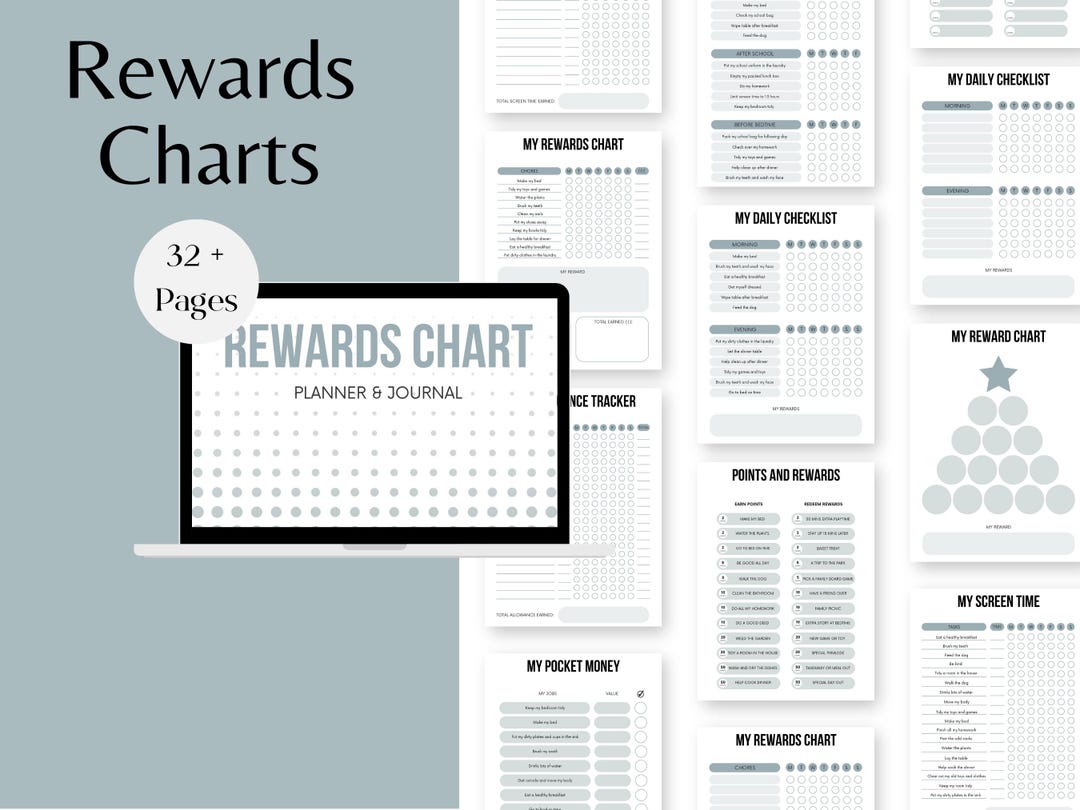 Reward Charts Bundle - Etsy