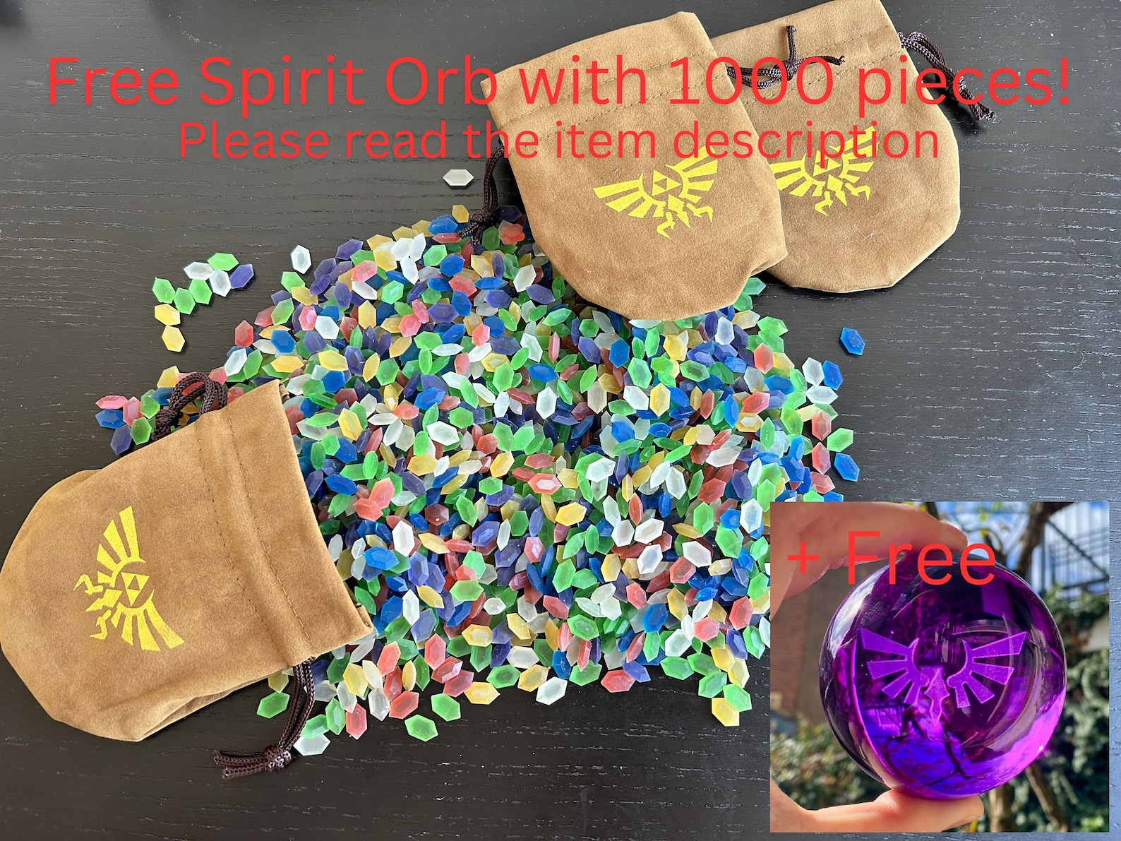 Legend of Zelda Rupees Rupee Set Including Rupee Bag/pouch 100, 250 ...