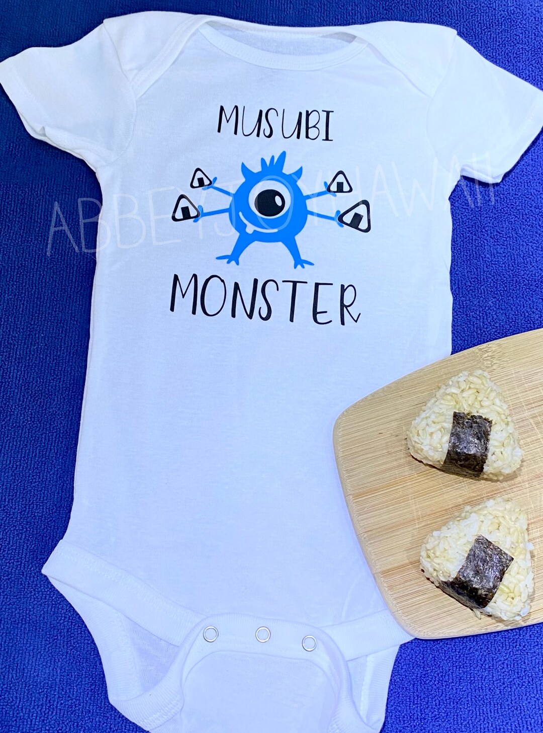 Bodysuit or T-shirt - Musubi Monster - ONESIES® Brand - Rice Ball ...