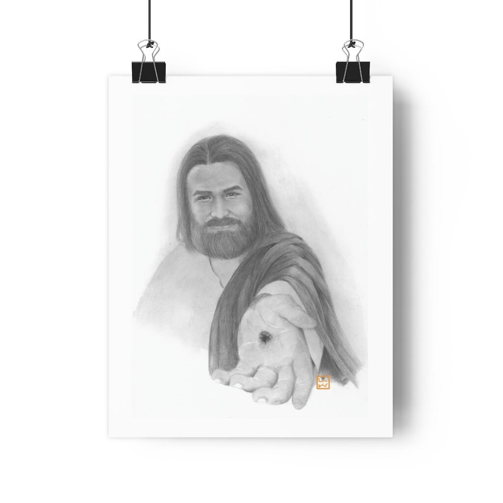 Printable Poster, Postcard, Jesus Christ, Easter Decor, Good Friday ...