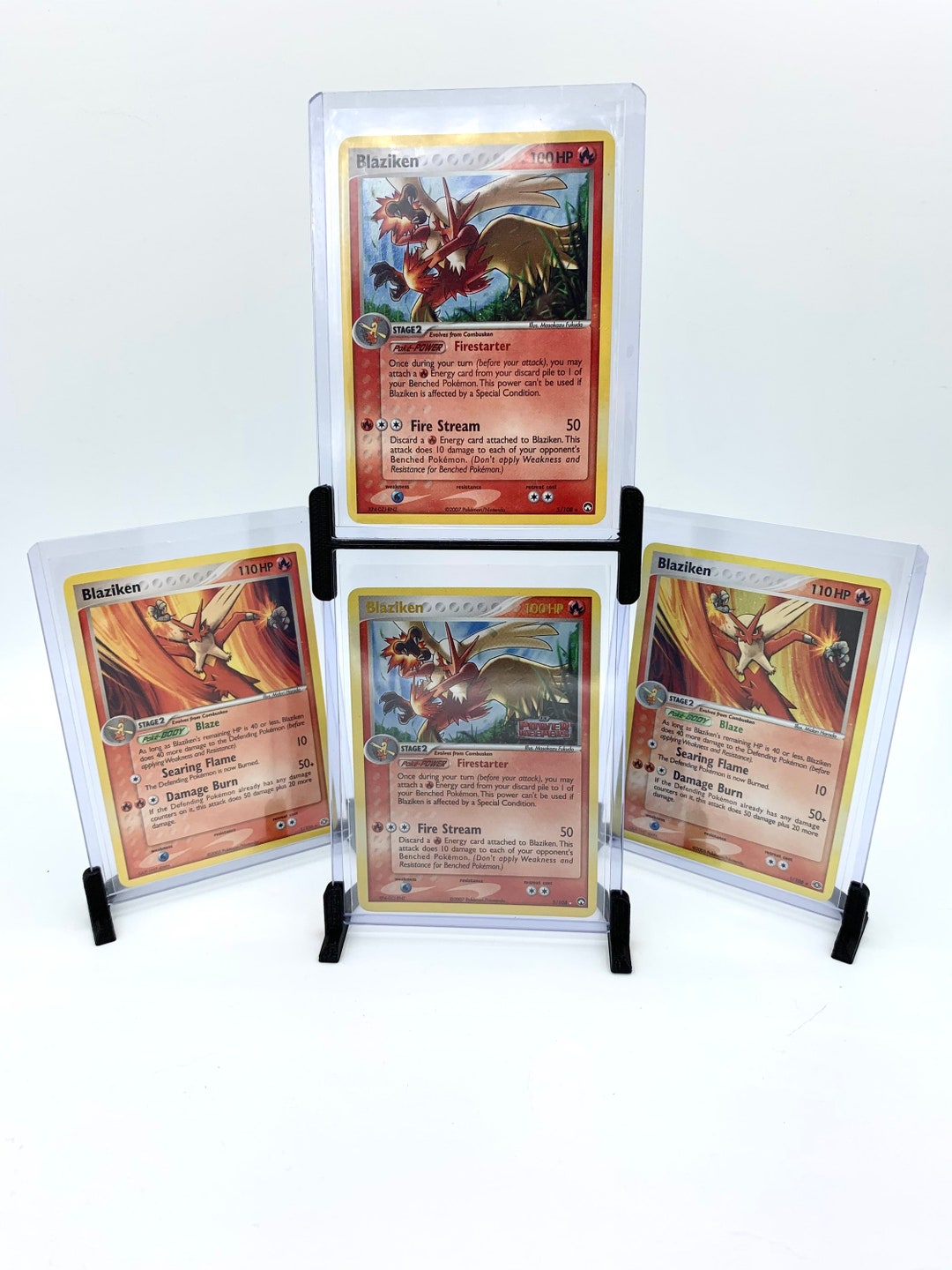 Pack of Two Double-stack Collectible Trading Card Stands free Shipping ...