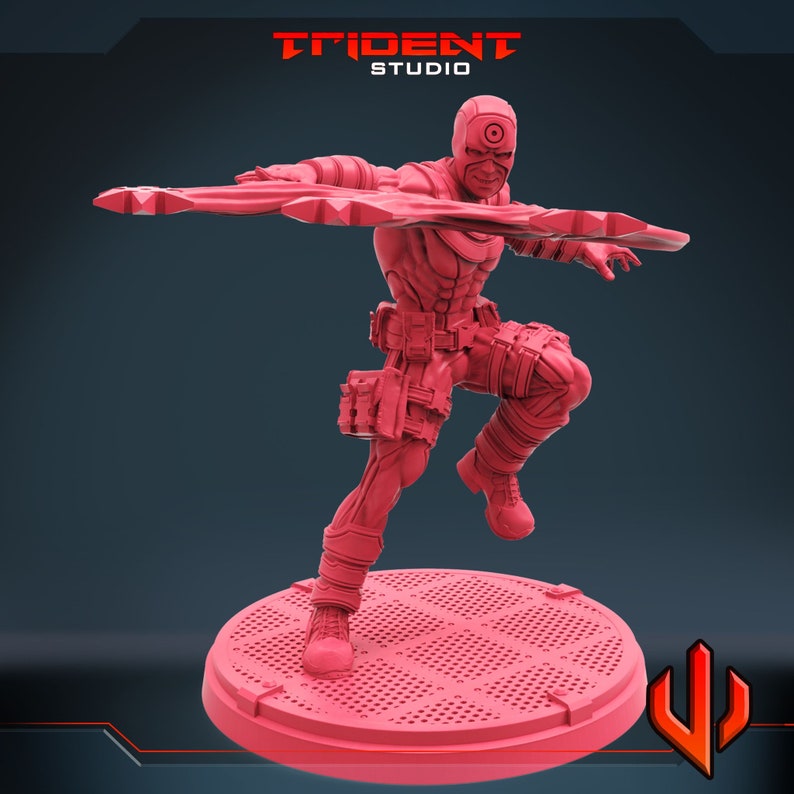 Marksman A MCP 40mm Scale Mini Fantasy Superhero - Etsy UK