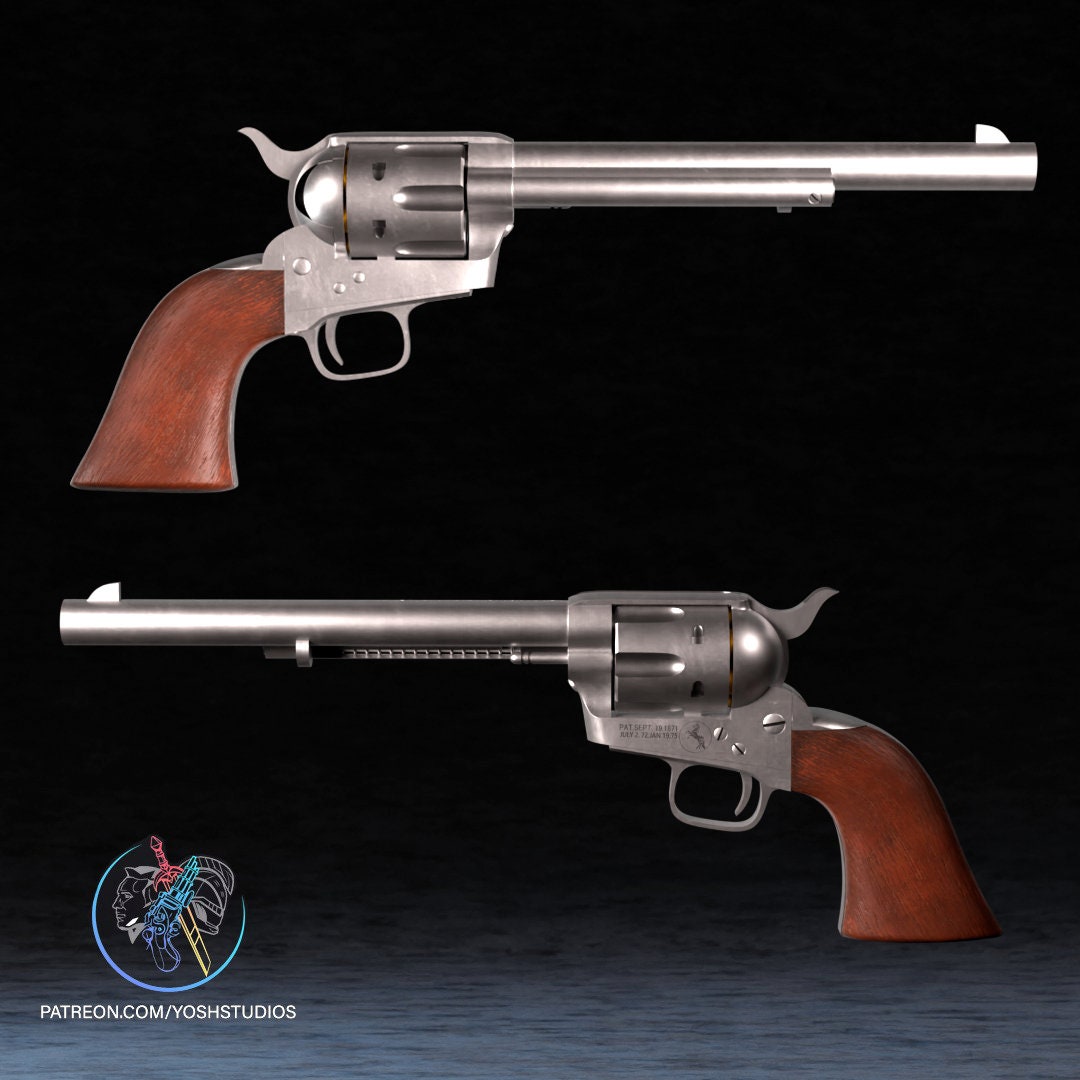 Fallout New Vegas Prop Revolver Cosplay Props Fan Art Yosh Studios ...