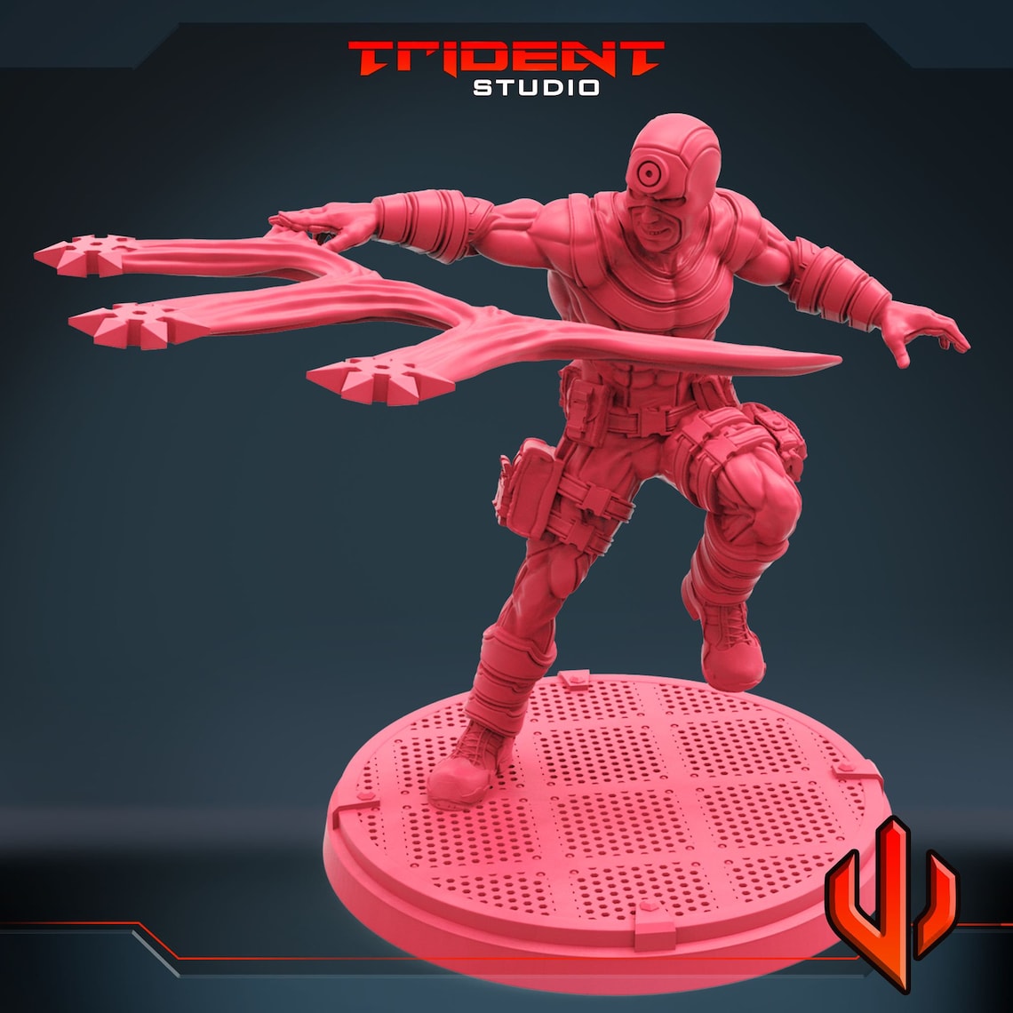 Marksman A MCP 40mm Scale Mini Fantasy Superhero - Etsy UK