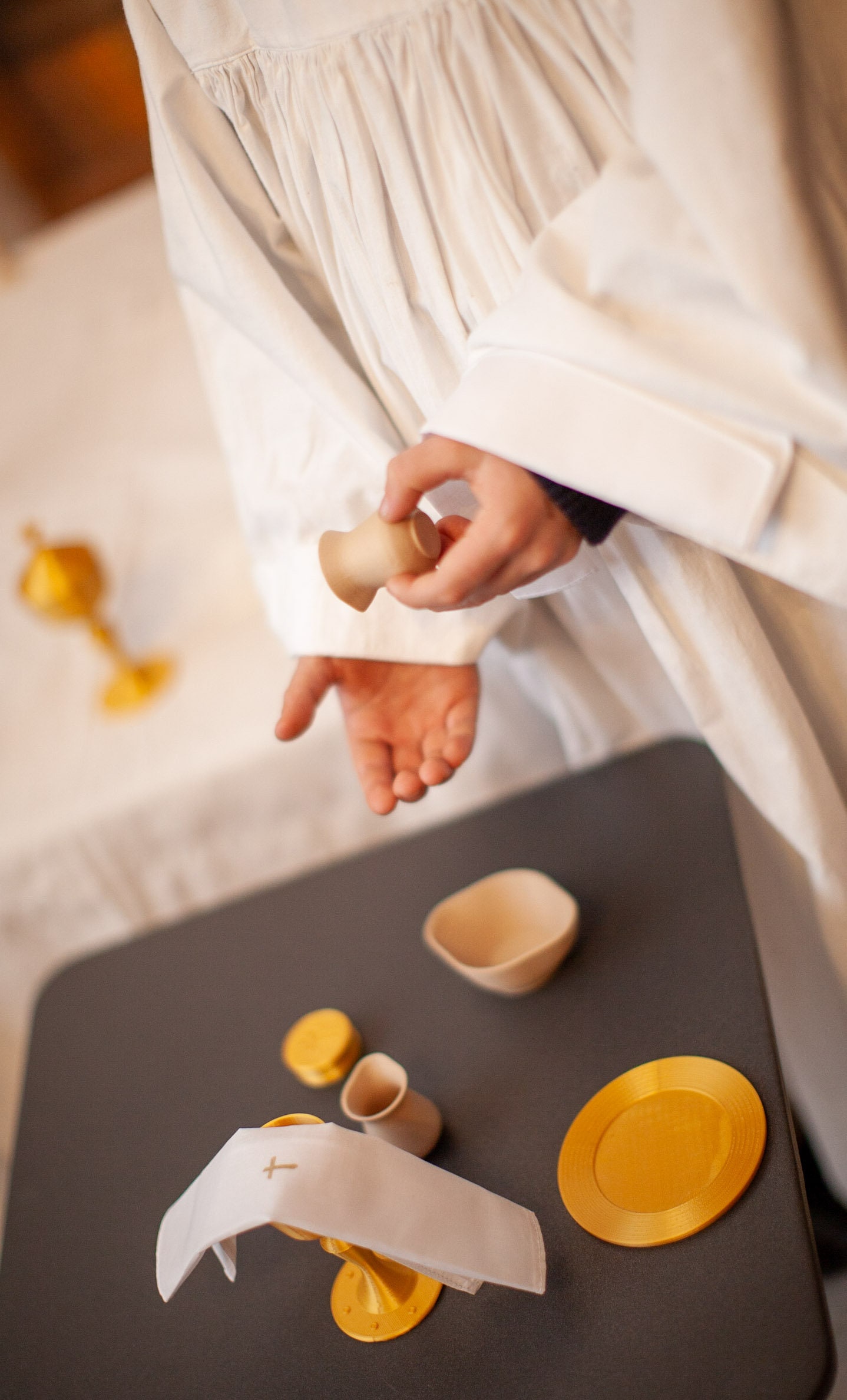 Miniature Mass Kit for Children With Linen - for Playing Priest - Etsy