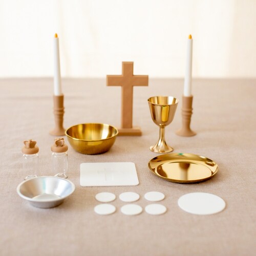 Miniature Mass Kit for Children With Linen - Etsy