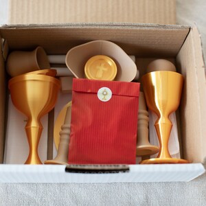 Miniature Mass Kit for Children With Linen - for Playing Priest - Etsy