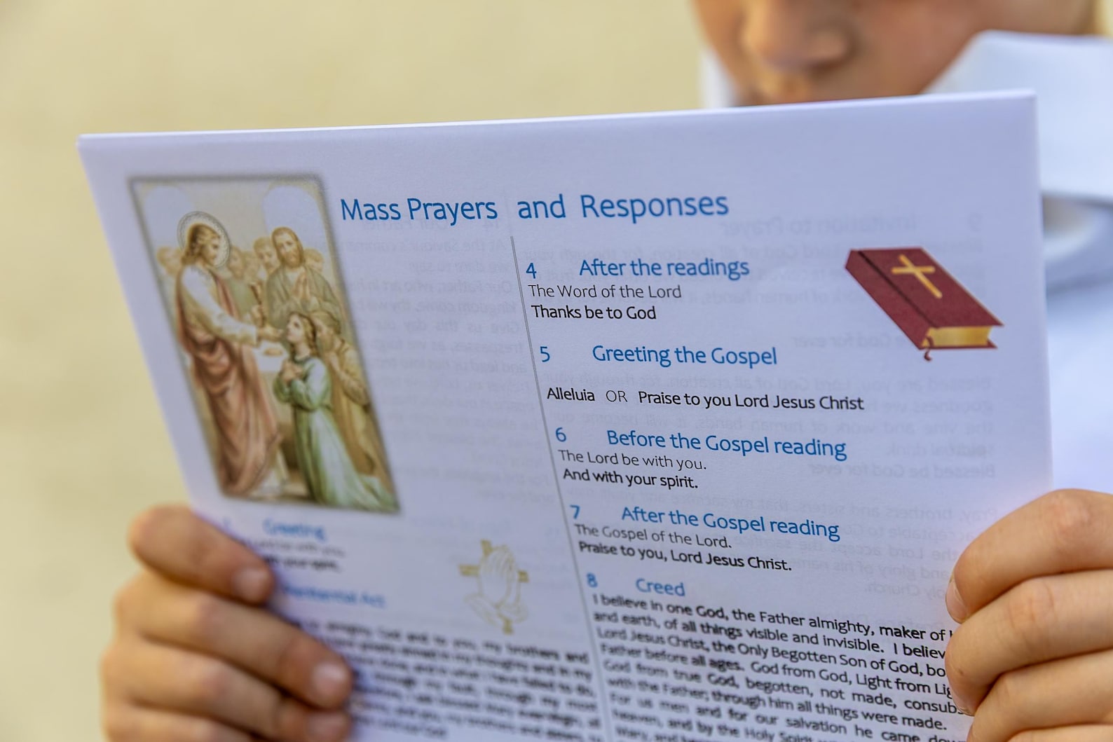 Mass Prayers and Responses - TO PRINT - A4 Recto Verso Pdf - Etsy