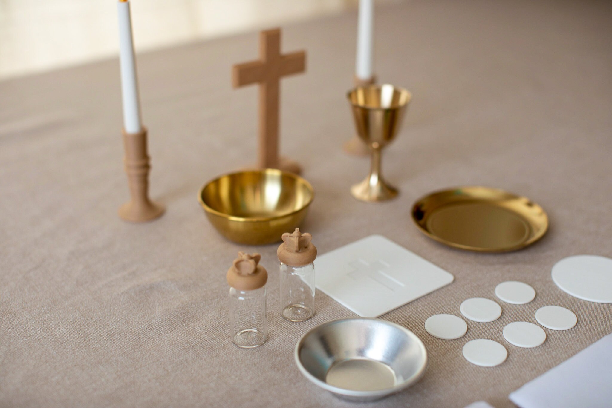 Catholic Mass Kit for Kids Montessori, First Communion Gift, Miniature ...