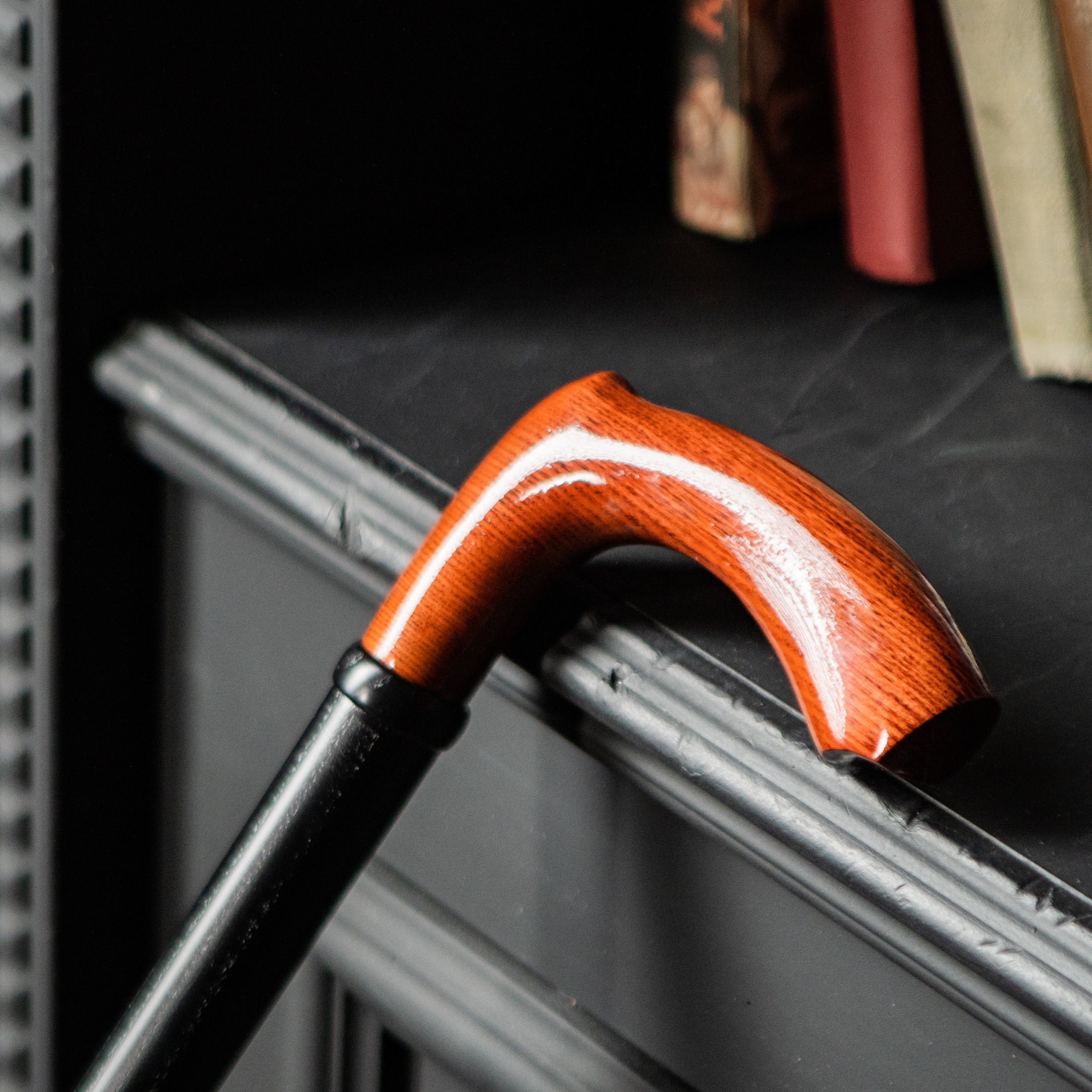 Wooden Walking Cane With Ergonomic Handle, Classy and Stylish Walking ...