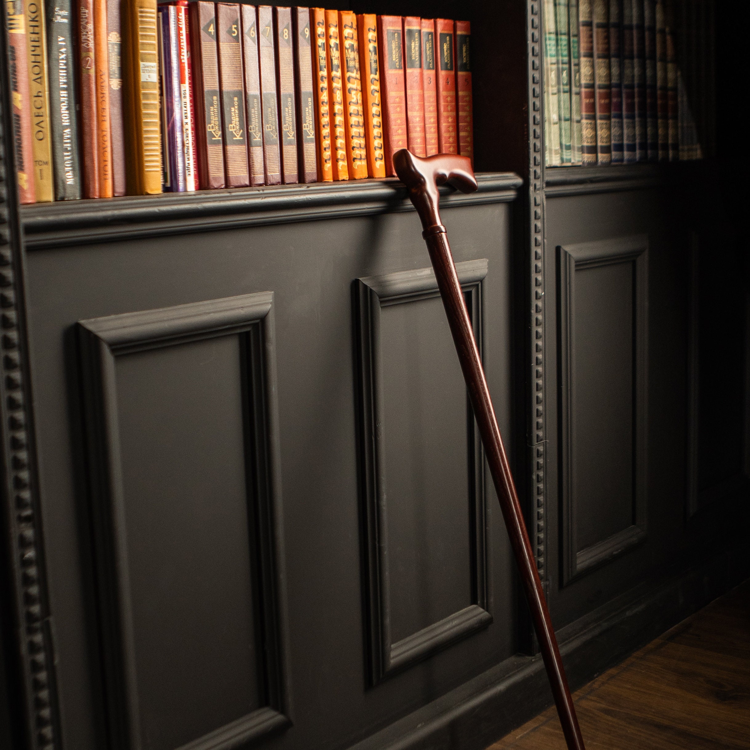 Natural Wood Cane, Walking Cane for Men, Wooden Walking Stick, Mens ...