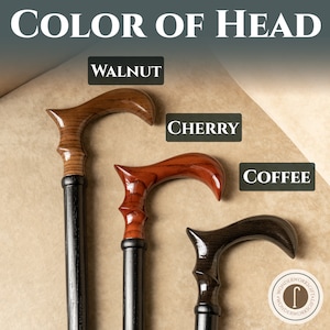 Solid Wood Walking Cane, Classic Walking Stick Cane, Men Walking Cane ...
