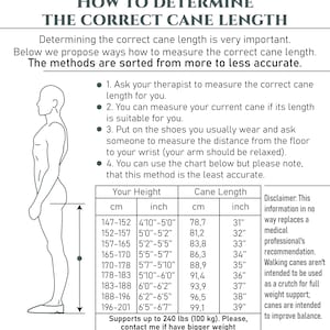 Wooden Walking Stick, Cane for Seniors, Cane for Man, Support Walking ...