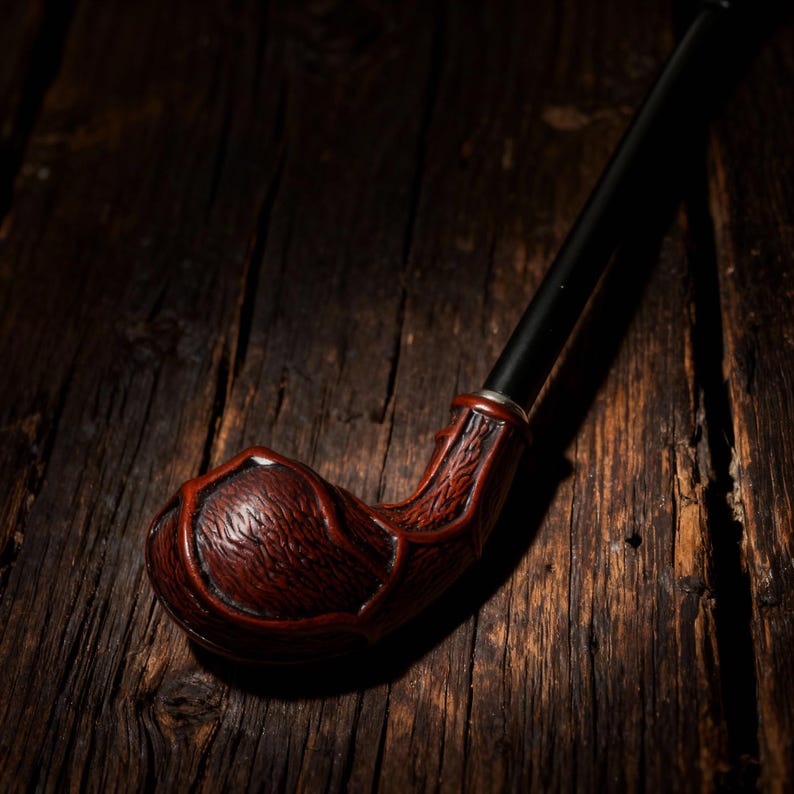 Handmade Wooden Wizard LOTR & Hobbit Style Pipes for Smoking, Extra ...