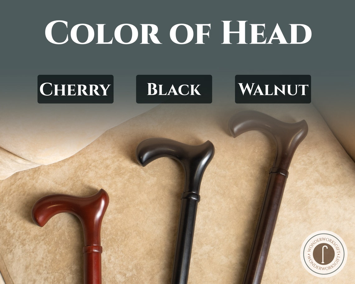 Wooden Walking Stick Cane, Vintage Walking Stick, Lightweight Cane for ...