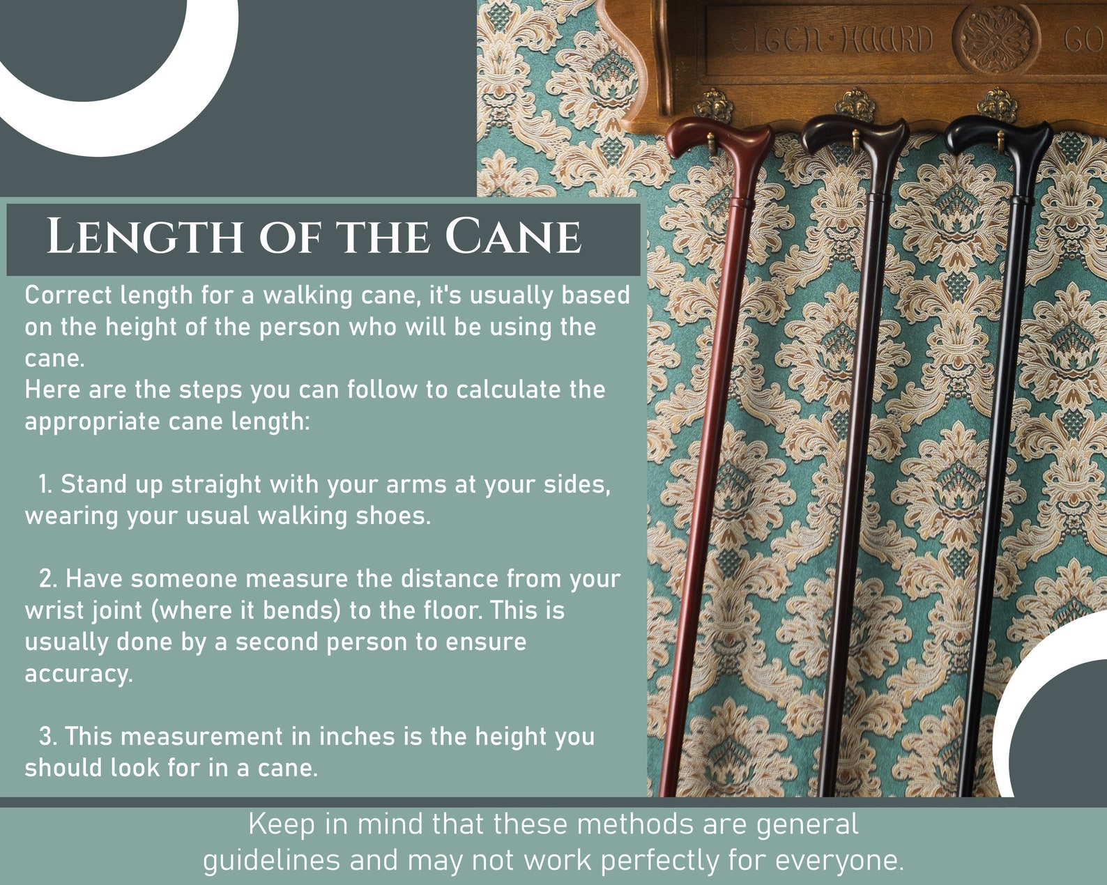 Wooden Walking Stick Cane, Vintage Walking Stick, Lightweight Cane for ...