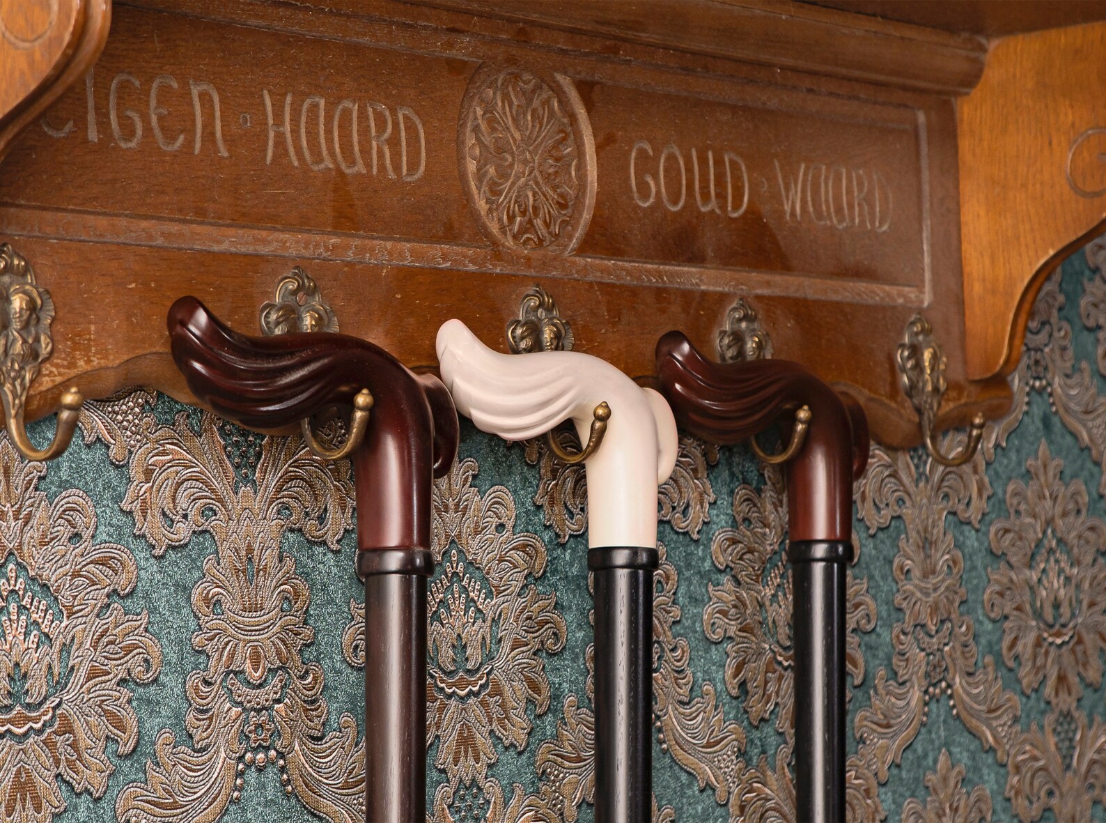 Handcarved Wizard Wing Walking Cane for Men or Women, Fashionable ...