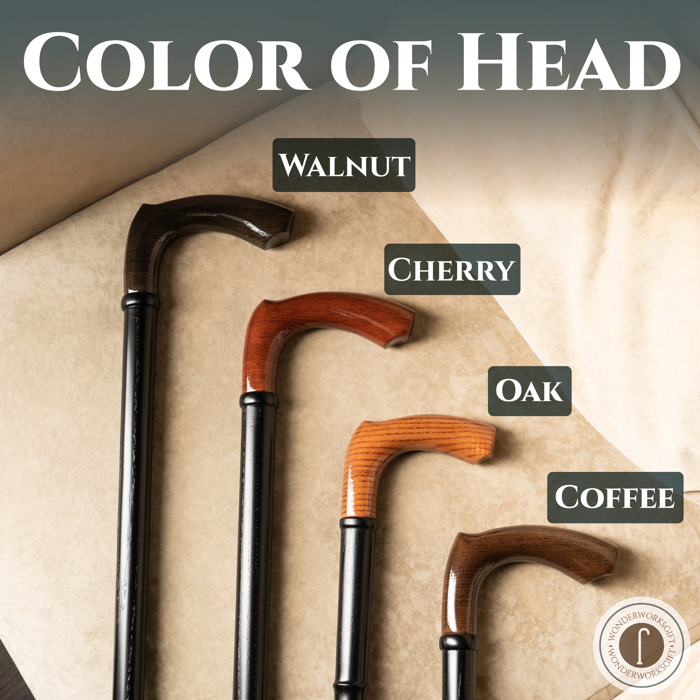 Wooden Walking Stick, Classy and Stylish Cane for Women and Men ...