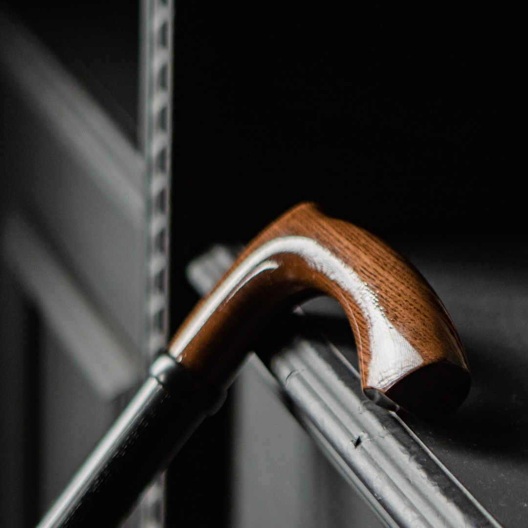 Classic Wooden Cane, Elegant Cane for Men, Lightweight Cane, Handmade ...