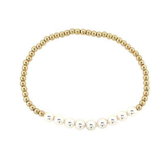 14K Gold Filled colette Cross Bracelet by Bara - Etsy