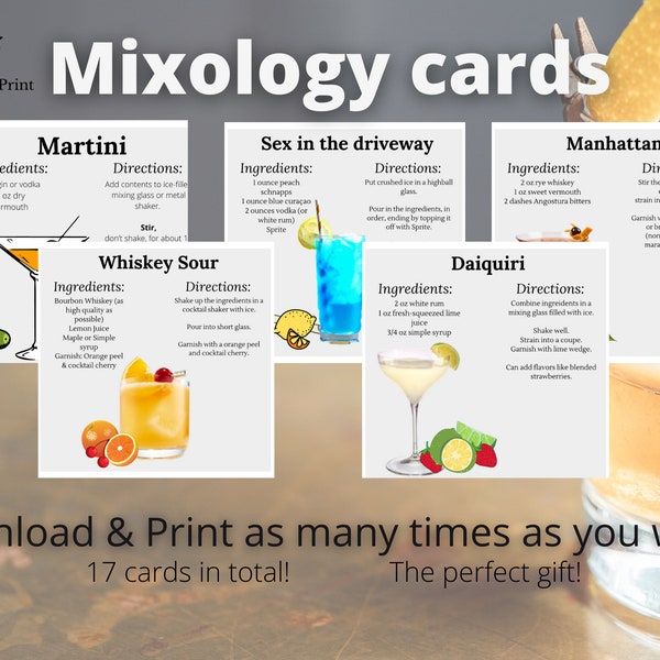 Mixology - Etsy