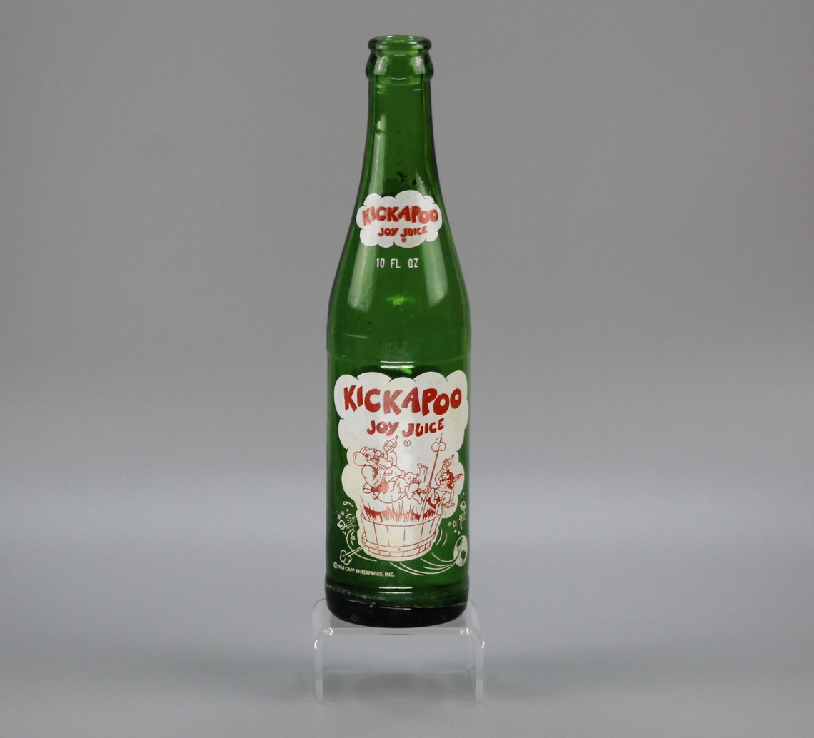 Vintage Kickapoo Joy Juice Bottle | Etsy