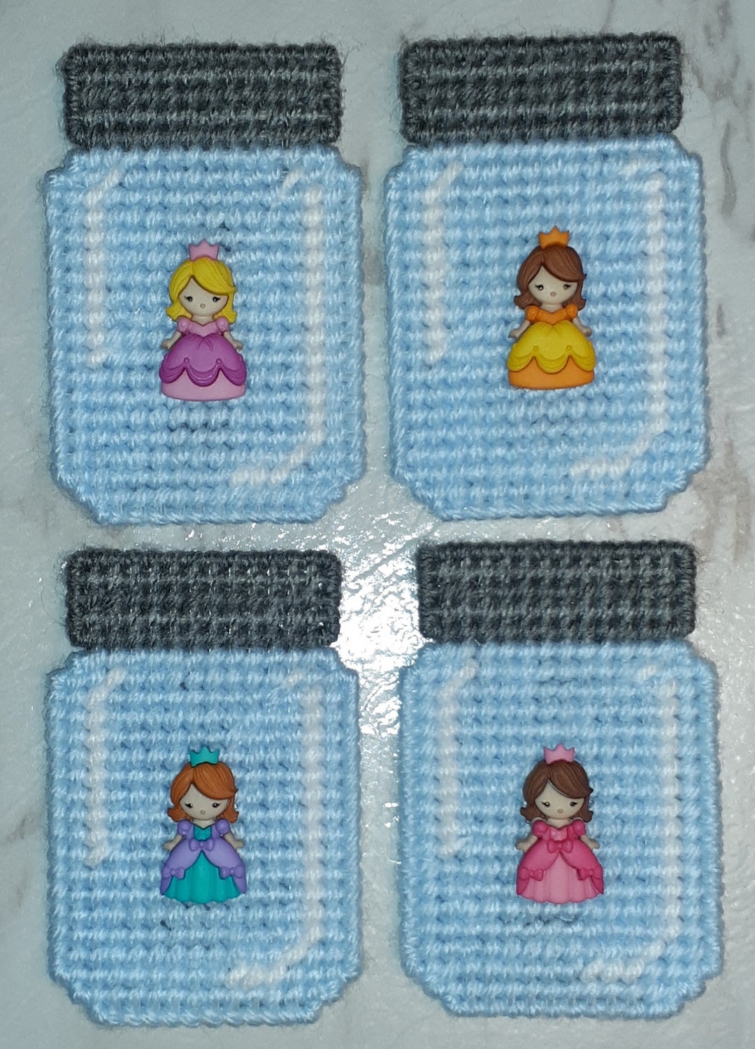 Princess Magnets, Mason Jar Magnets, Fairy Tale Magnet, Kids Magnets ...