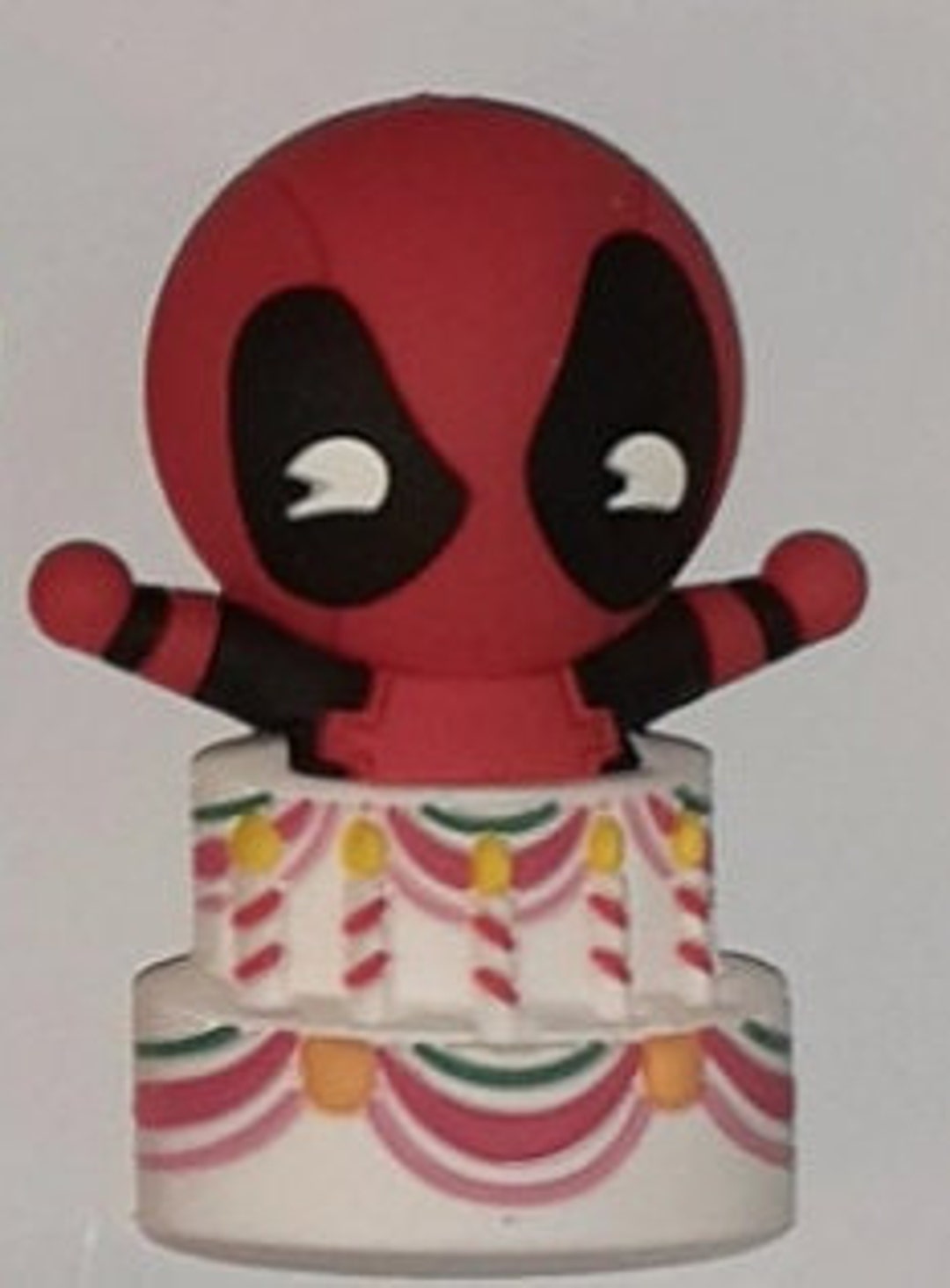 Birthday Cake Deadpool Magnet, Birthday Cake Magnet, Refrigerator ...