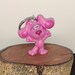 Magenta Dog Keychain Blue's Clues Figure Keychain - Etsy