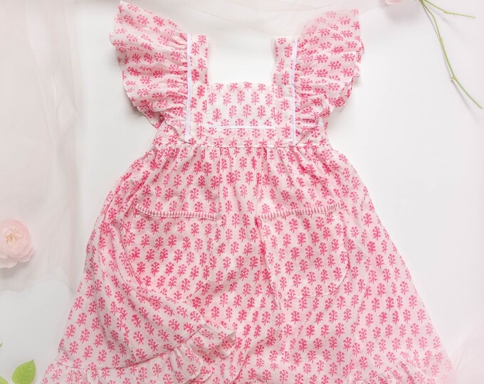 Apron Dress Pattern Pdf, Girls Dress Patterns, Summer Dress, Sewing ...