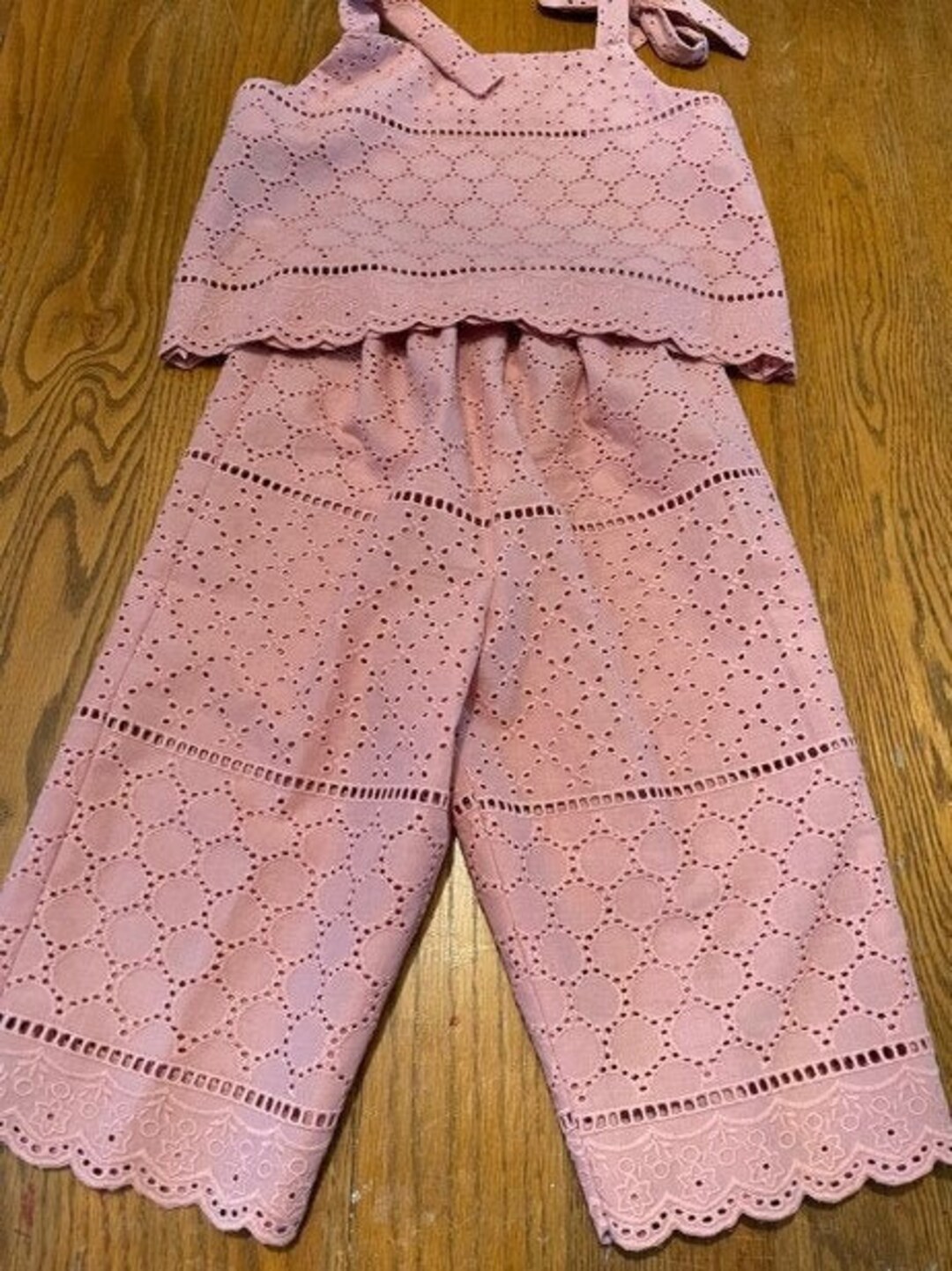 Size 4, Eyelet Pant Set - Etsy