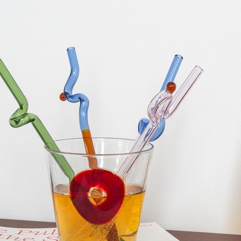 Glass Straws - Etsy